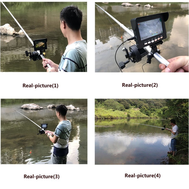 Underwater Camera with Fishing Rod